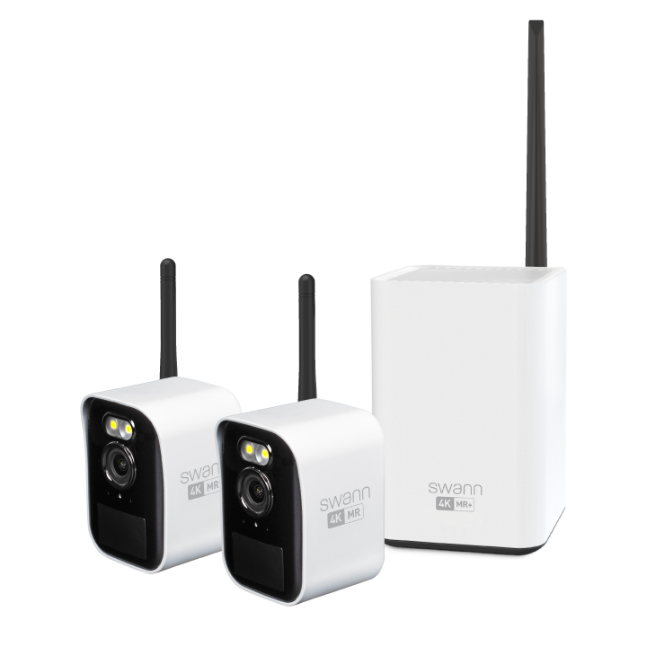 Swann MaxRanger4K™ Mini Long-Range Wireless Security System with 2 ...